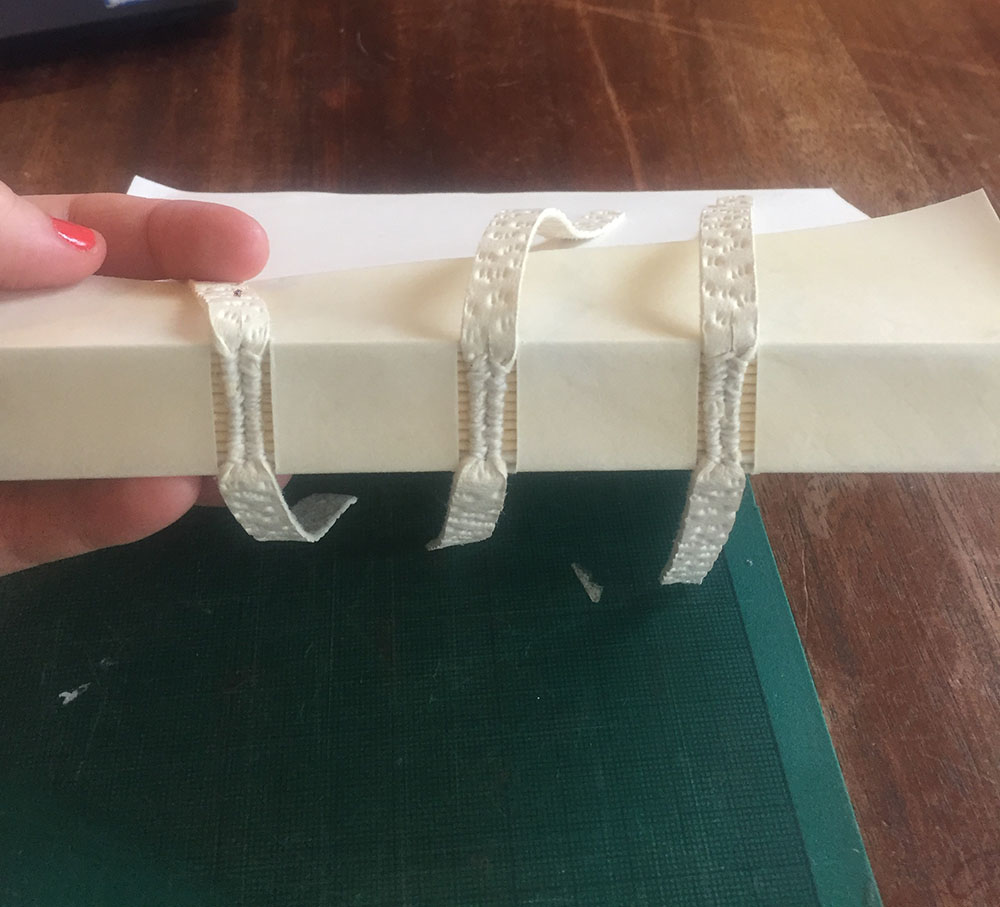 Making a model of a limp parchment binding - Unique and Distinctive