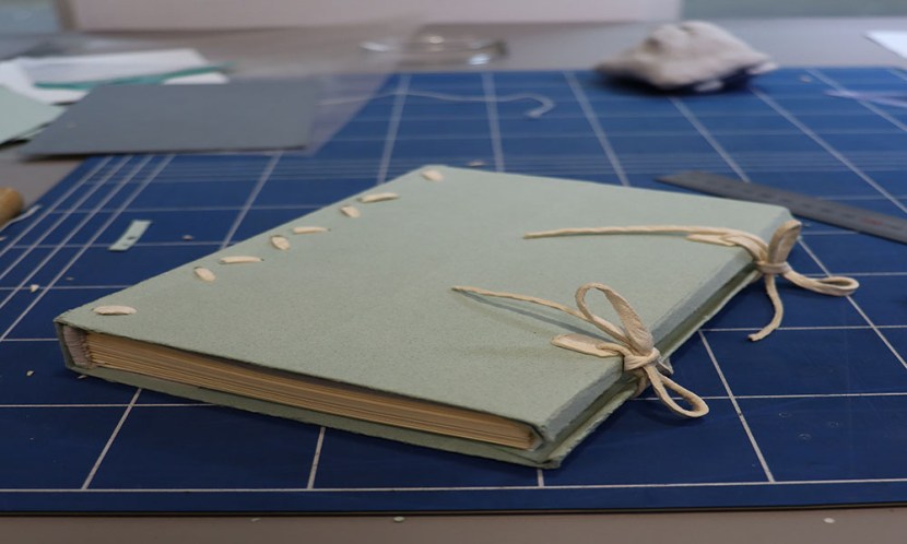 Making a model of a limp parchment binding - Unique and Distinctive