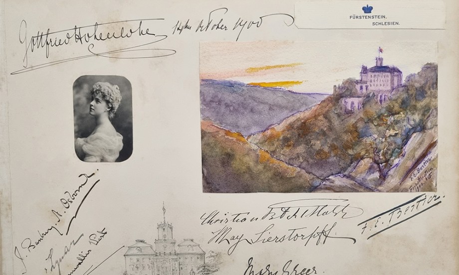 The Countess of Limerick’s scrapbook 1900—1906 - Unique and Distinctive