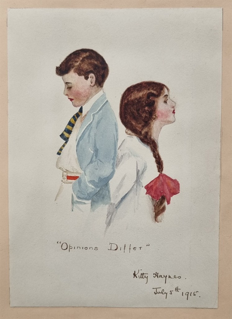 The Scrapbook of Winifred Barrington, 1912 – 1915 - Unique and Distinctive