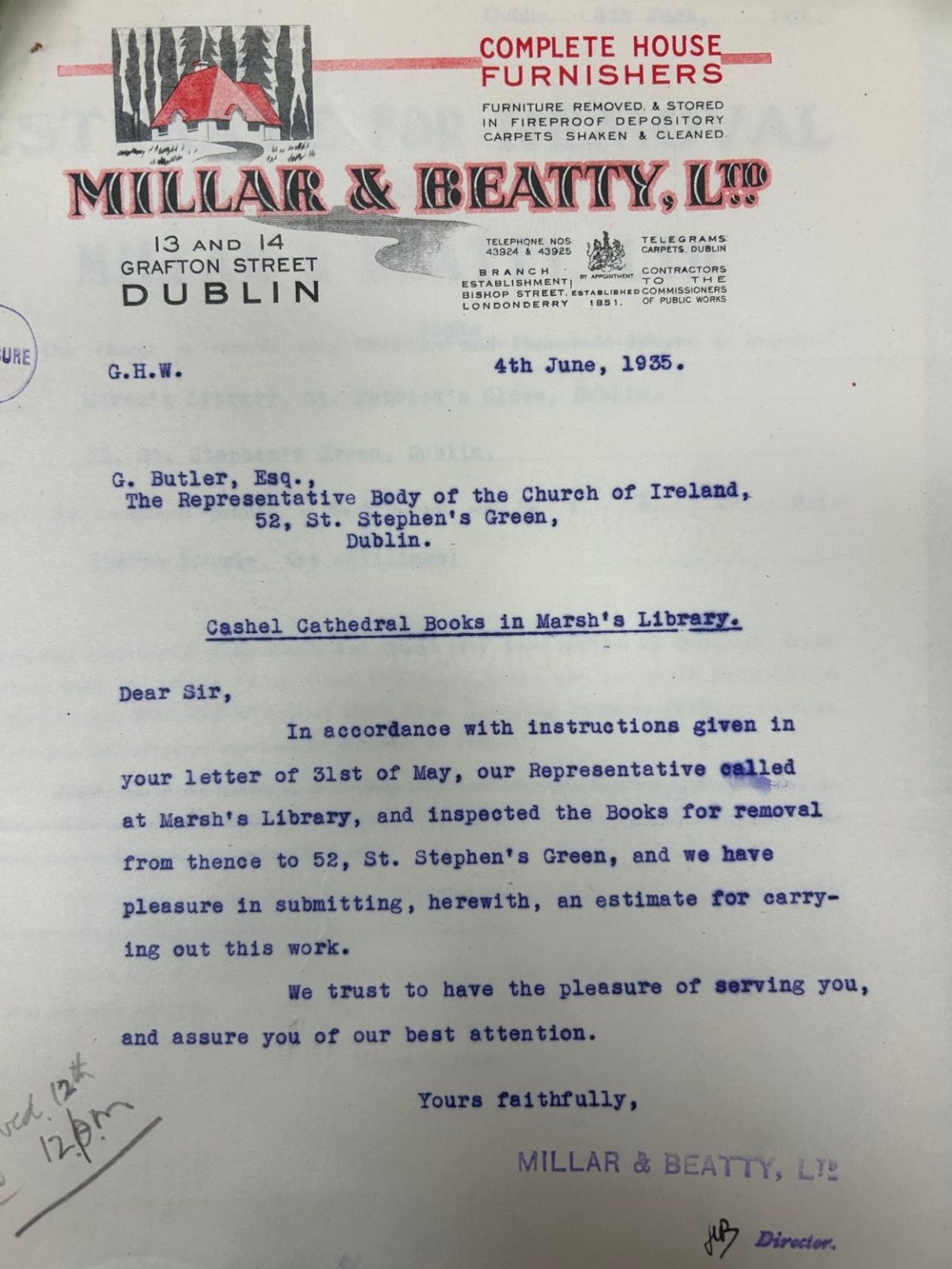 Recovering Missing Books for the Bolton Library Collection - Unique and ...